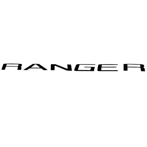 NEW OEM 19-20 Ford Ranger Black Chrome Adhesive Tailgate Lettering ...