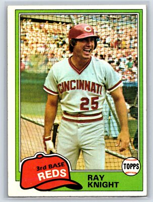 1981 Topps #325 Ray Knight Cincinnati Reds | eBay