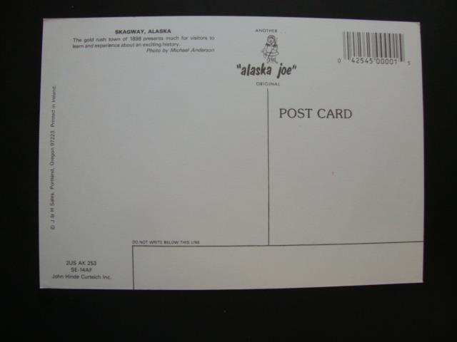 Railfans2 423) Skagway, Alaska Main Street, Sweet Tooth Cafe, Golden ...