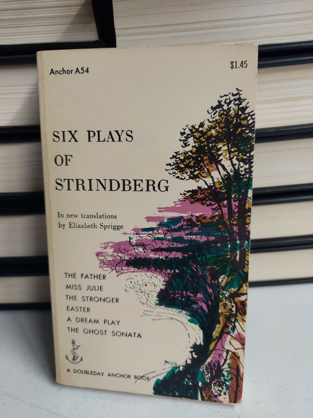 Six Plays of Strindberg by Elizabeth Sprigge Doubleday Anchor 1955 ...