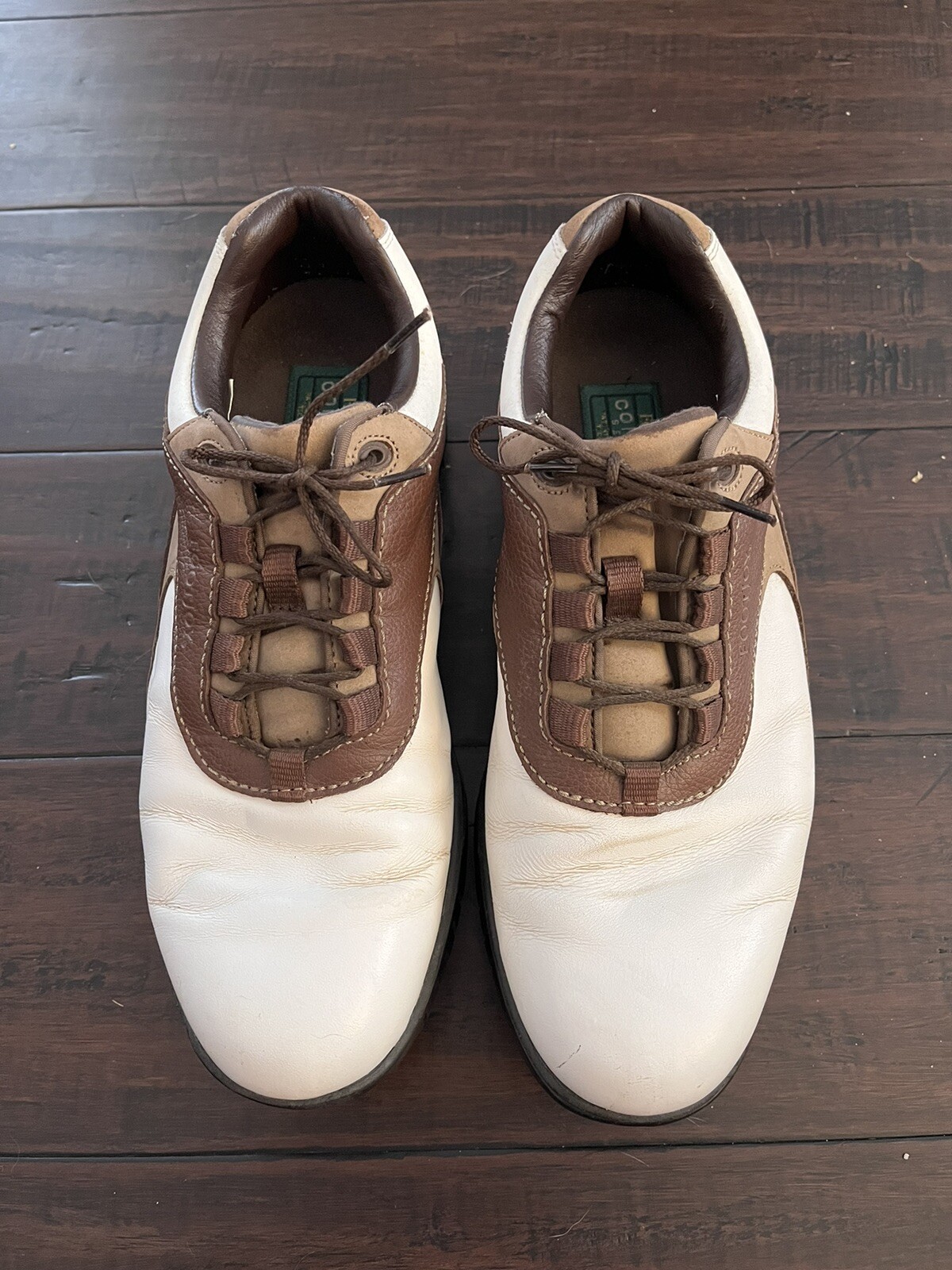 FootJoy Contour Series Adult 8.5 Leather Spiked Golf … - Gem