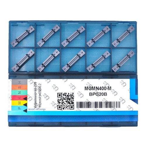 Carbide Grooving Inserts MGMN400-M for MGEHR/L and MGIVR/L Grooving Cut ...