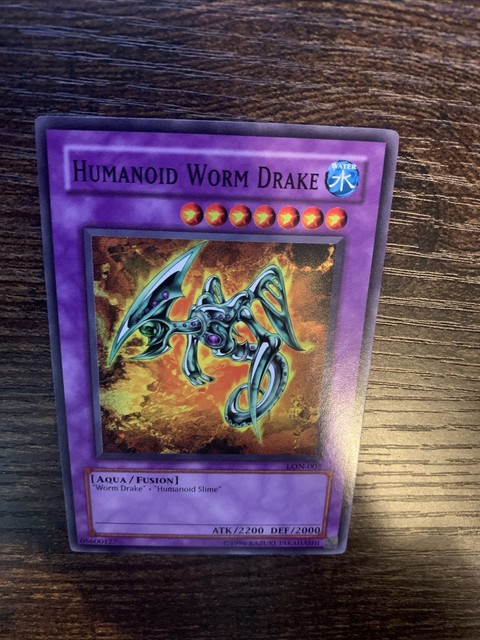 Yu-Gi-Oh! TCG Humanoid Worm Drake Labyrinth of Nightmare LON-005 Unlimited Common for sale ...