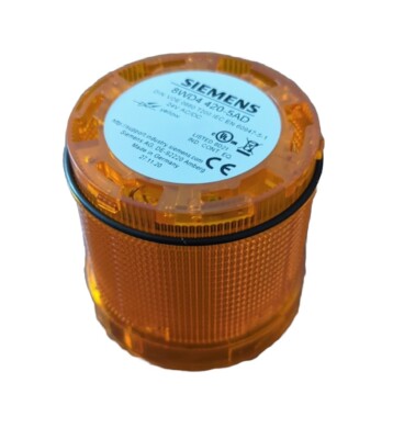 Siemens - 8WD4 420-5AD - Yellow Beacon Light - NEW IN BOX | eBay