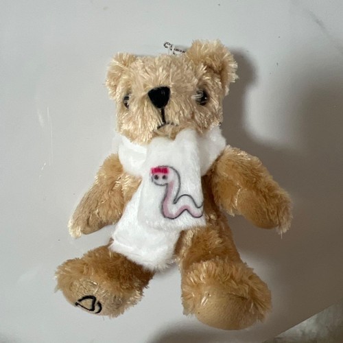 LEXUS Bear Plush Keychain, Cute Toy with Snake Illustration, Used | eBay