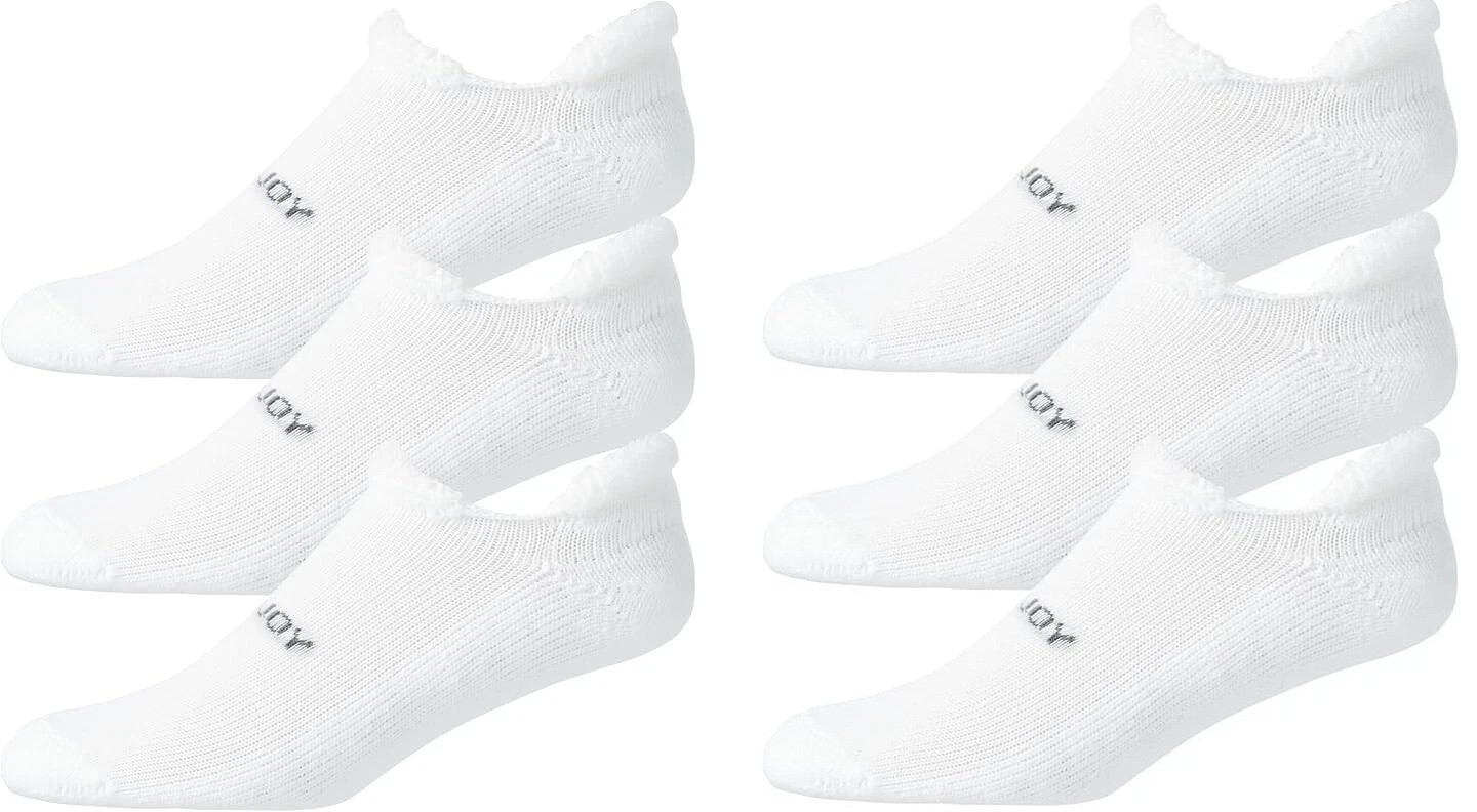 RARE (6) SIX PAIRS OF NEW FootJoy Mens ComfortSof ROLL TOP Golf Socks ...