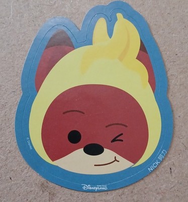 Hong Kong Disneyland Sticker - Lot of 1 - Nick Wilde from Zootopia | eBay