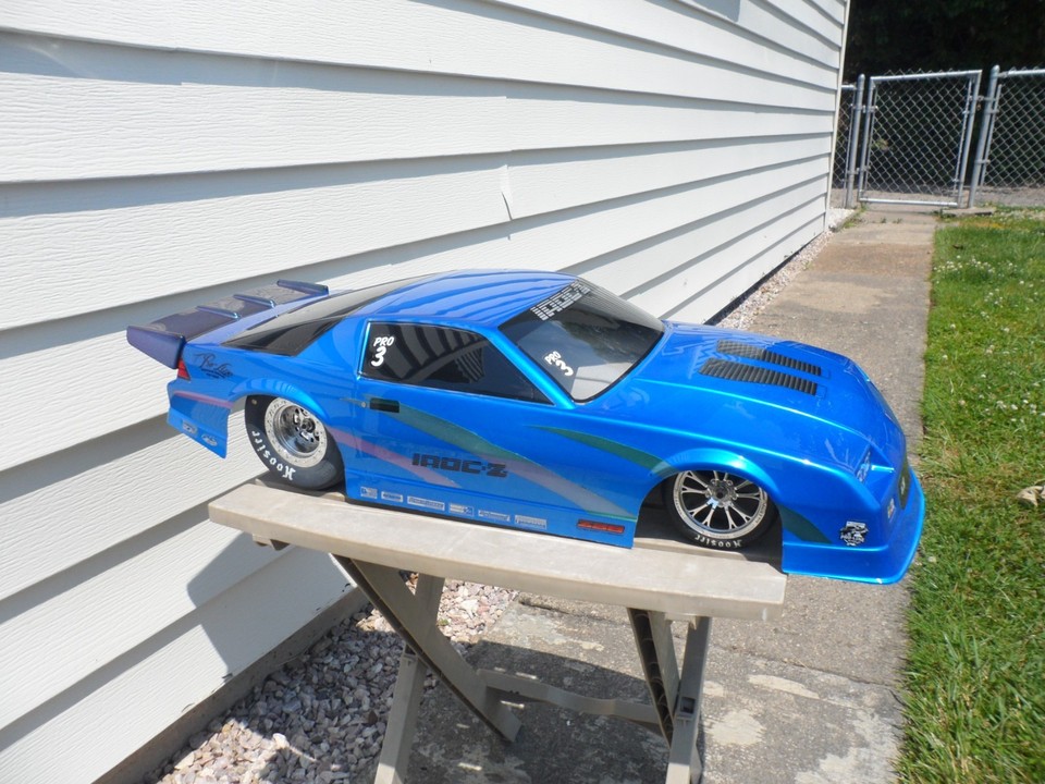 CUSTOM PAINTED RC BODY PROLINE IROC Z28 NEW | eBay