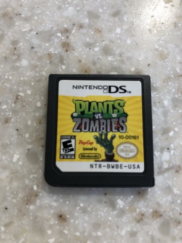 PLANTS VS ZOMBIES NINTENDO DS GAME CHIP ONLY NICE SHAPE DS 3DS NES HQ ...
