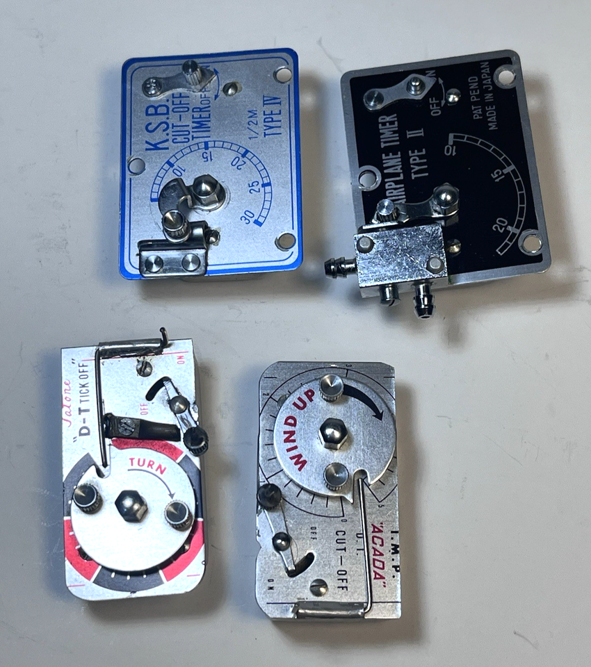 KSB Tatone group of 4 timers model airplane engine | eBay
