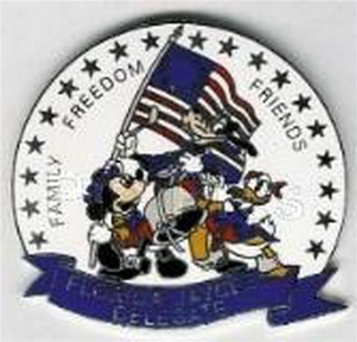 Disney Goofy Mickey Donald revolutionary war Pin/Pins | eBay