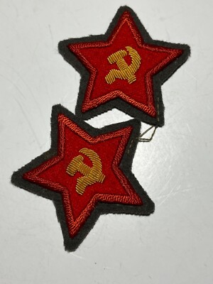 ww2 Soviet Russian Red Army Commissar sleeve stars, REPRO | eBay