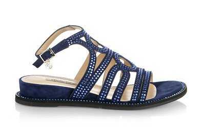 Authentic Marino Fabiani Italian Designer Sandals Blue | eBay