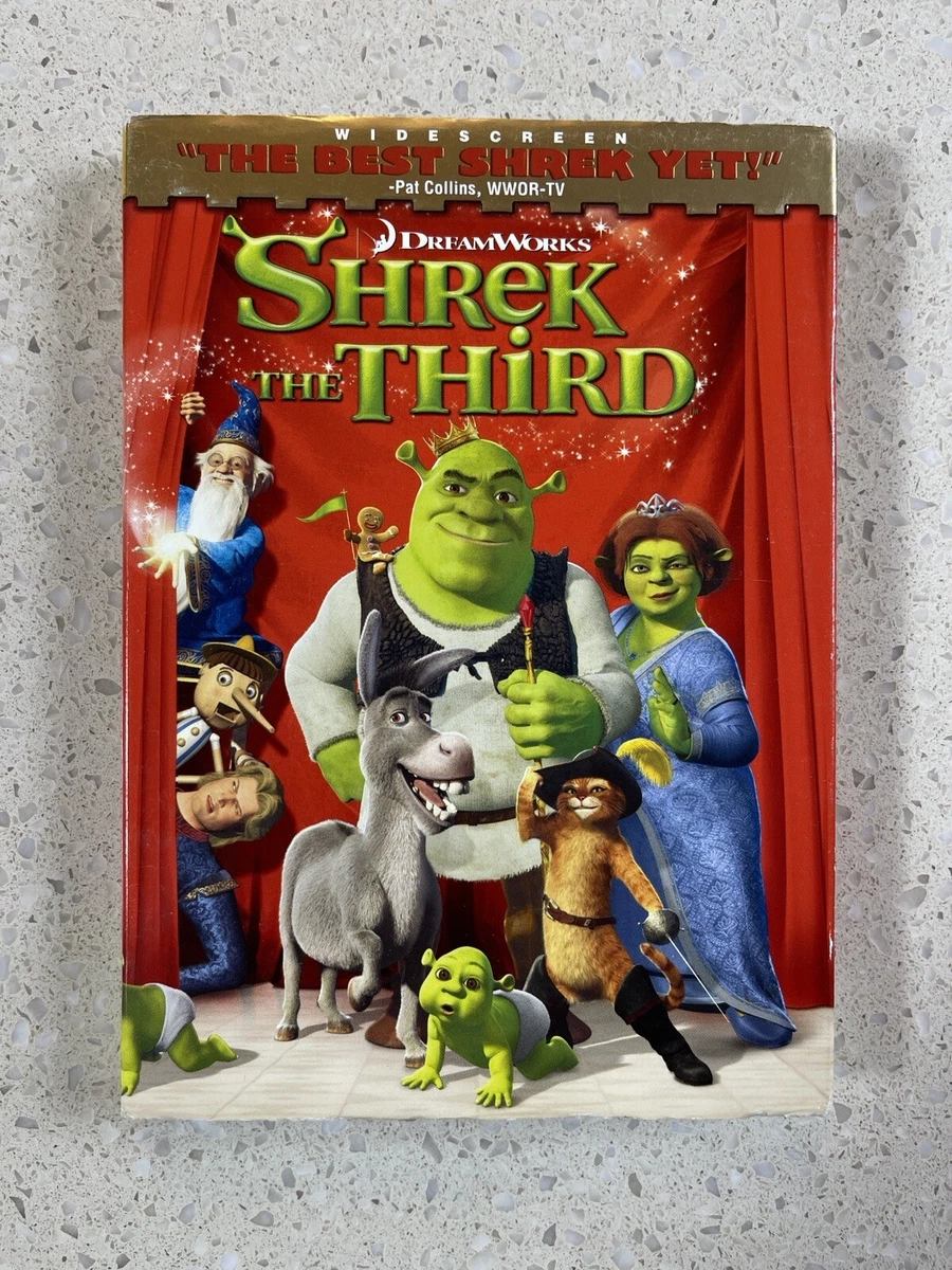 Shrek The Third Vhs