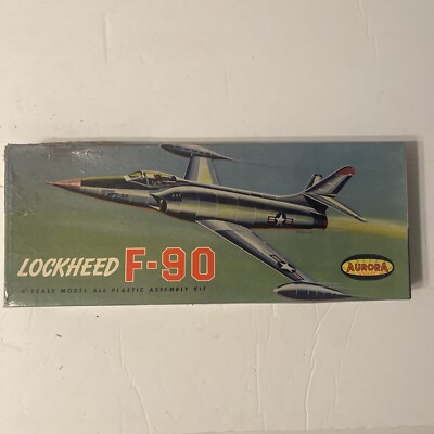 Vintage Aurora Lockheed F-90 - Open Box RARE | eBay
