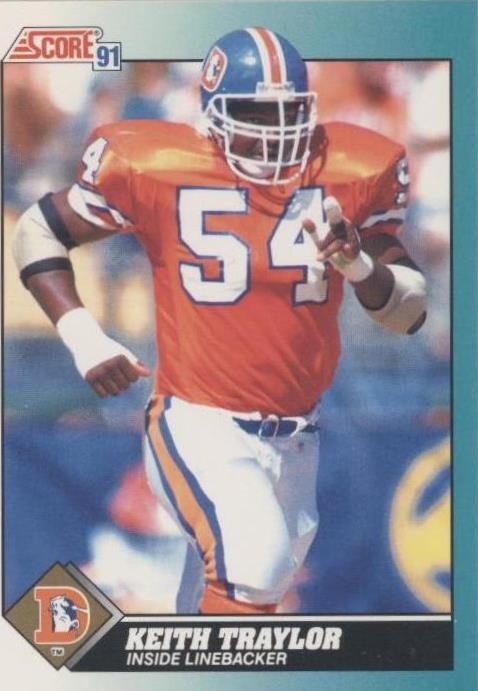 1991 Score Rookie & Traded - Keith Traylor #86T (RC) for sale online | eBay