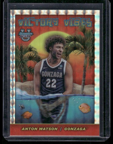 #VV-18 Anton Watson 2023-24 Bowman Best Univ Victory Vibes Geometric ...