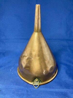 Antique Solid Copper Funnel with Inner Strainer | eBay