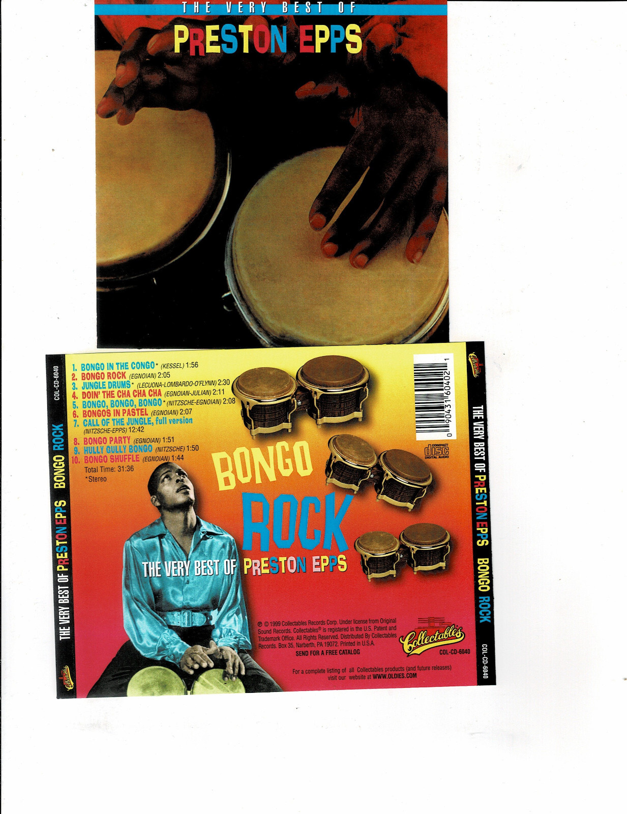 Bongo Rock by Epps, Preston (CD, 1999) for sale online | eBay