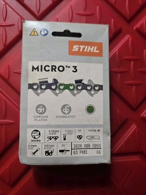STIHL CHAIN 16 IN , 3636 005 0055 LOW KICKBACK SAW 63 PM3 55 MICRO 3 ...