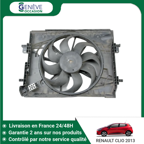 🇫🇷 MOTEUR VENTILATEUR RADIATEUR RENAULT CLIO 214816703R ♻️ | eBay