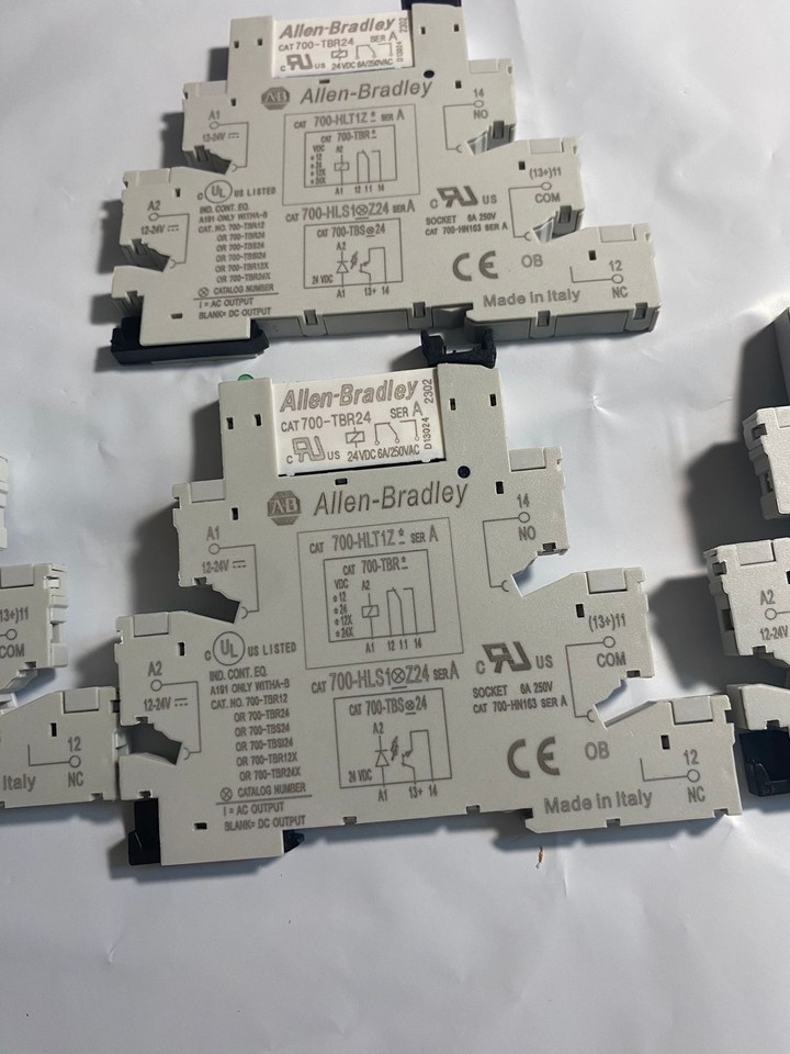 1PCS NEW ALLEN BRADLEY 700-HLT1Z24 TERMINAL BLOCK RELAY WITH 700-TBR24 ...
