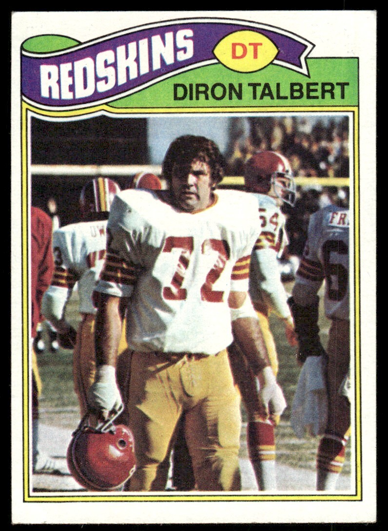 1977 Topps Diron Talbert Washington Redskins #369 | eBay
