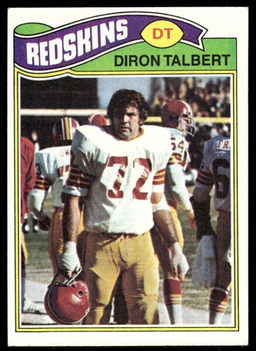 1977 Topps Diron Talbert Washington Redskins #369 | eBay