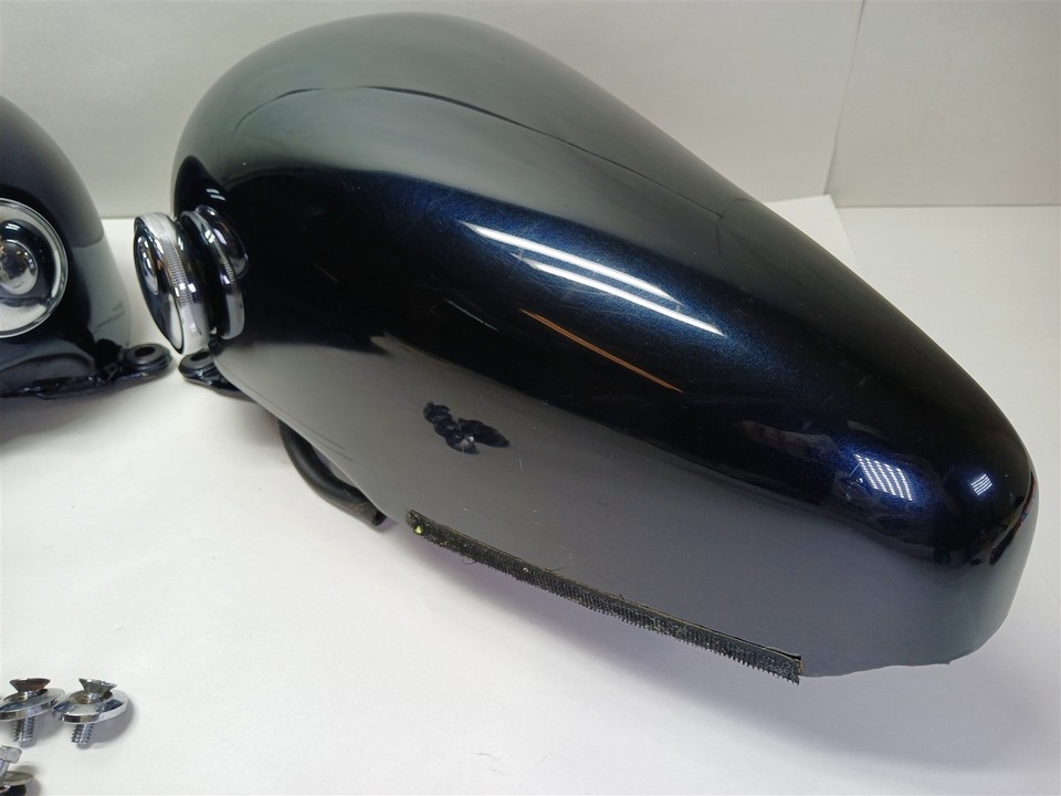 Harley-Davidson 1994 Softail Custom Gas Fuel Tanks Dual Metallic Dark ...