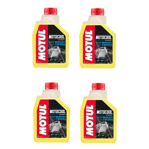 Motul Motocool Expert Motorcycle Antifreeze Coolant 4 PACK NEXT DAY ...