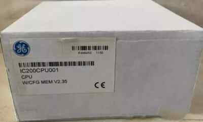 New Factory Sealed GE IC200CPU001 Fanuc CPU Module IC200CPU001 | eBay