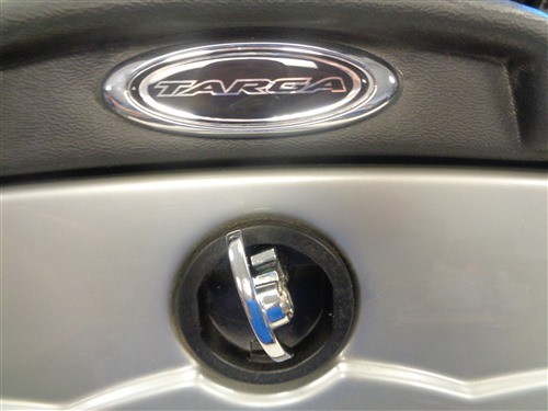 TRACKER TARGA DASH PANEL BOX GRAY / BLACK 33" X 13 1/2" FIBERGLASS ...