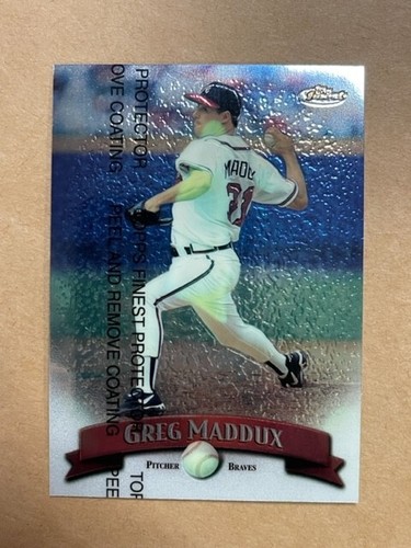Greg Maddux ~ 1998 Topps Chrome #16 Atlanta Braves | eBay