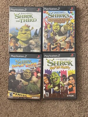 Shrek: Super Party,Carnival Craze,Crash,the Third (PS2 ) 3 out of 4 ...