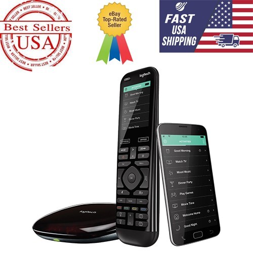 Logitech Harmony Elite Universal Remote Control and Smart Hub, App 915 ...