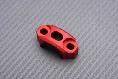 ZETA ZE40-9112 Half Moon Handlebar Clamp Red | eBay