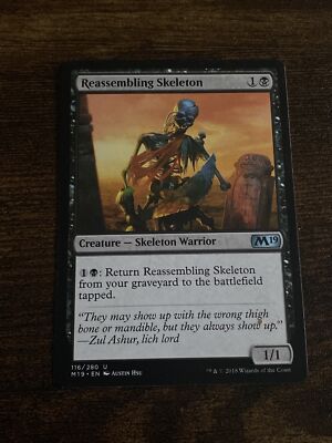 Reassembling Skeleton Core Set 2019 116/280 MTG Magic The Gathering ...