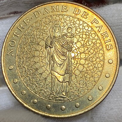 2000 Notre-Dame De Paris Medallion National Collection Official Medal ...
