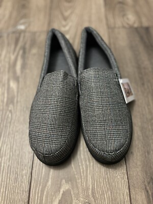 Zizor Men's Suede Moccasin Slippers,Cozy Memory Foam with Anti Skid ...