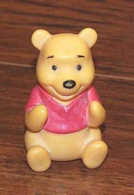 Walt Disney "Pooh Bear" Sitting Down From Winnie the Pooh 2" PVC ...