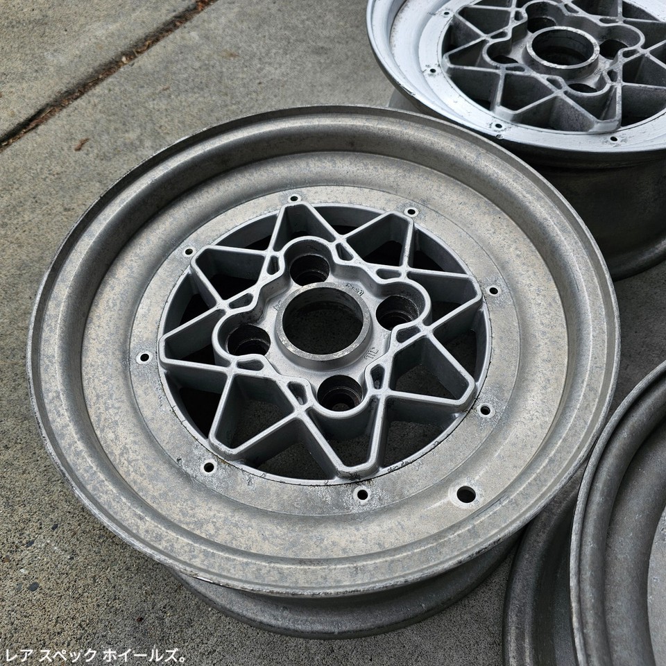 14x6 +10 Bell Racing BRS-EX 4x114.3 JDM 3pc Wheels Toyota Nissan Datsun ...