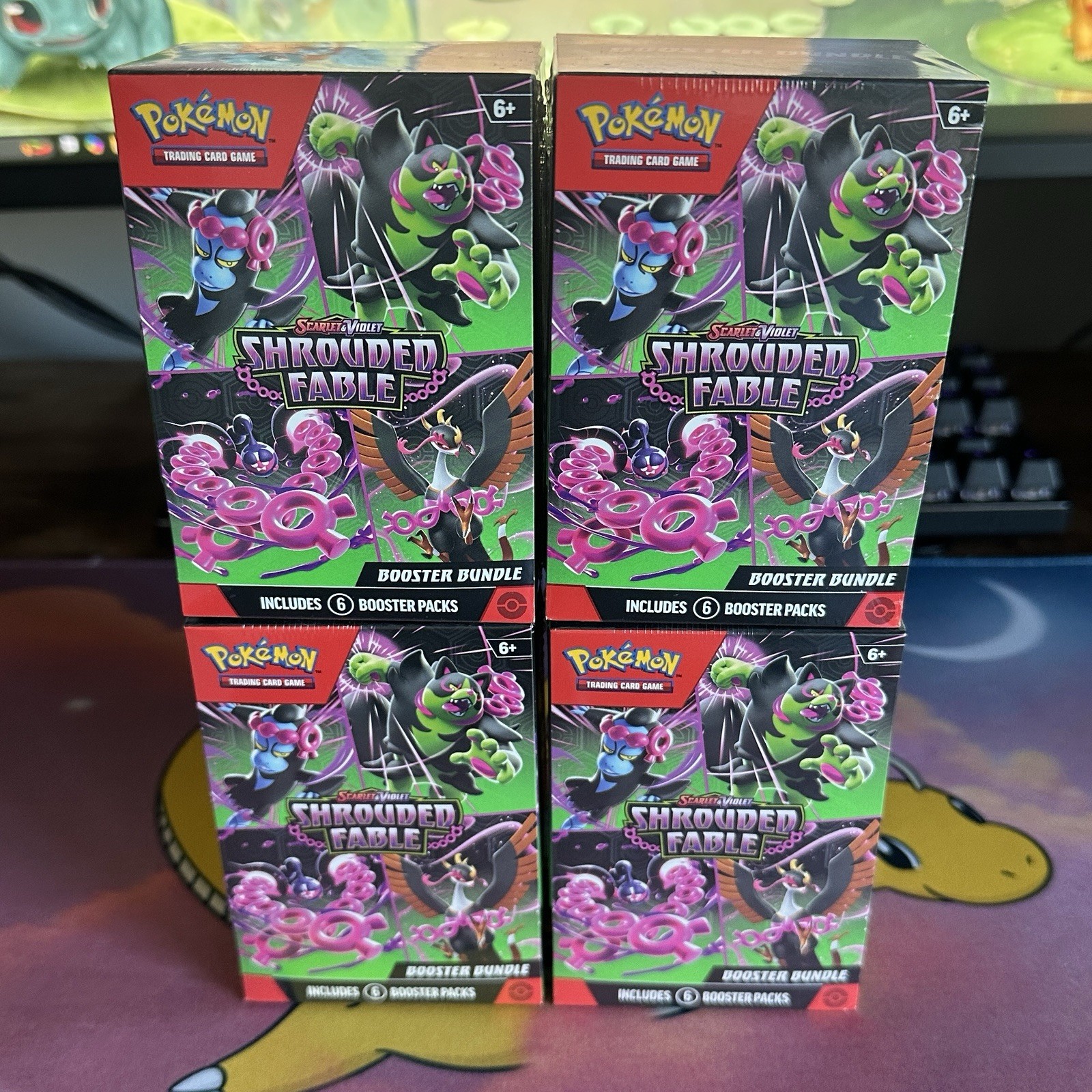 Pokémon TCG: Shrouded Fable Booster Bundle (LOT OF 4) | eBay