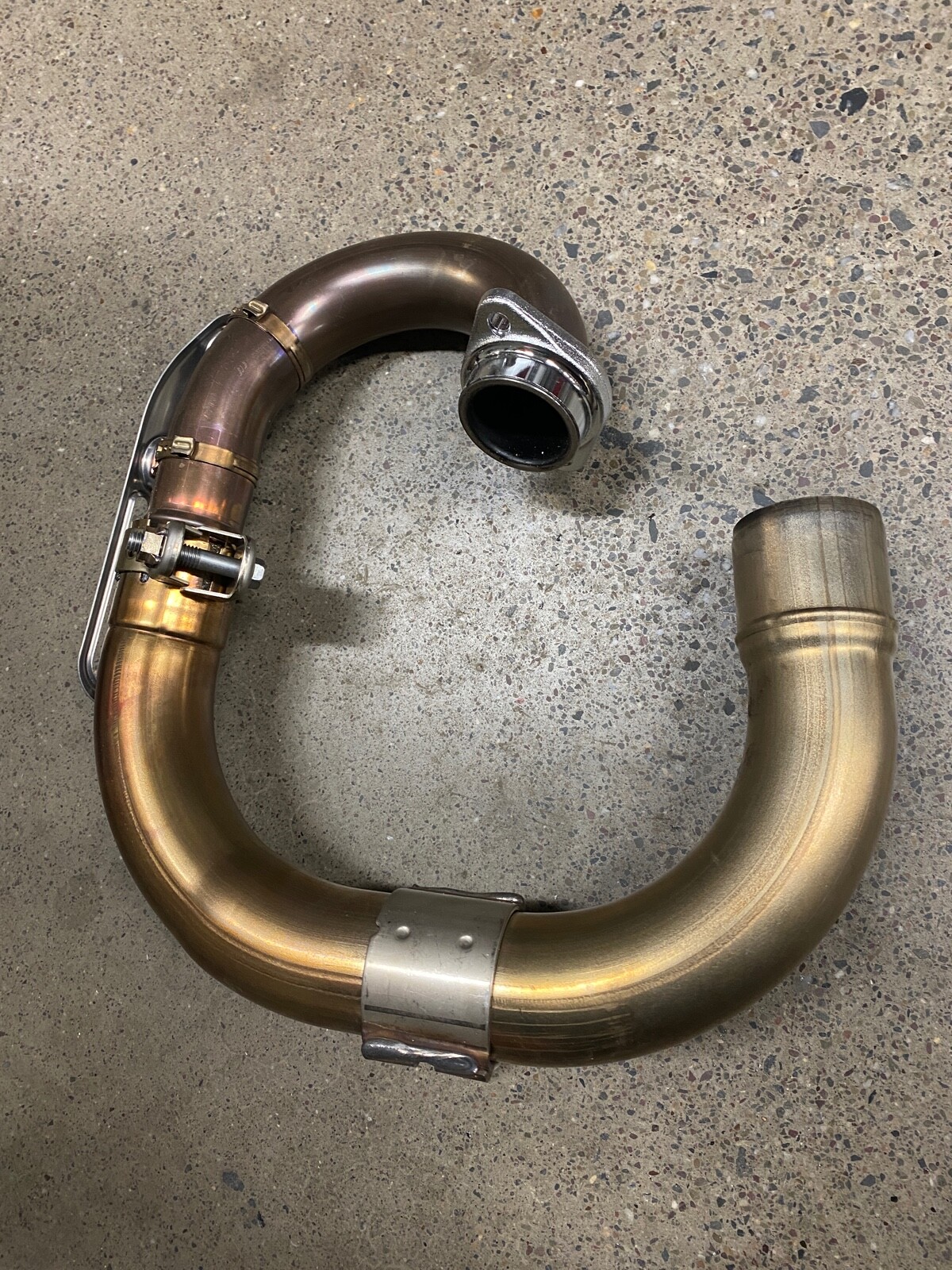 YAMAHA OEM EXHAUST HEADER HEAD MID PIPE 19-22 YZ250F YZ250FX WR250F | eBay