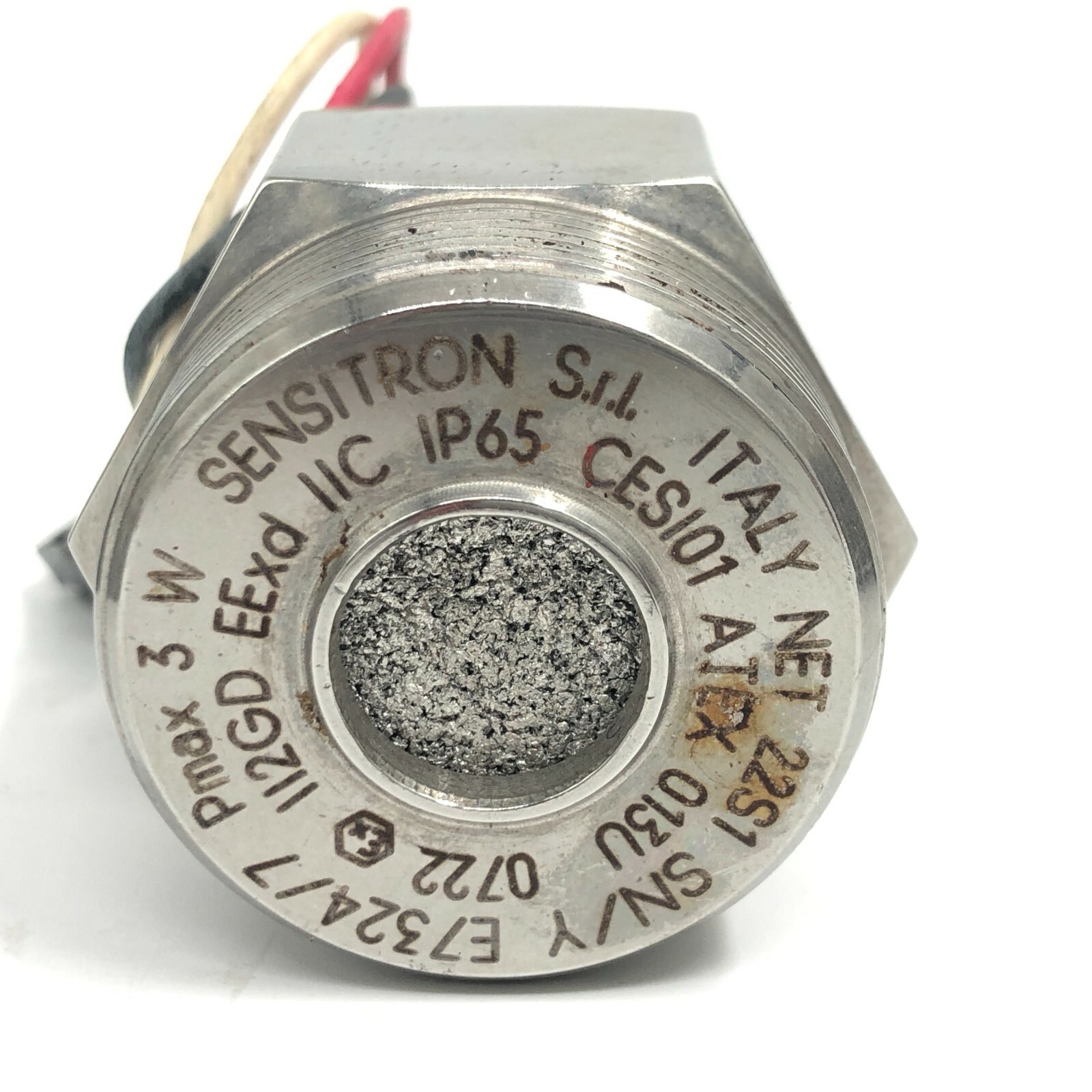 SENSITRON Gas Sensor e7324/1 net 22S1 Pmax 3W 112GD EExd IIC IP65 ...