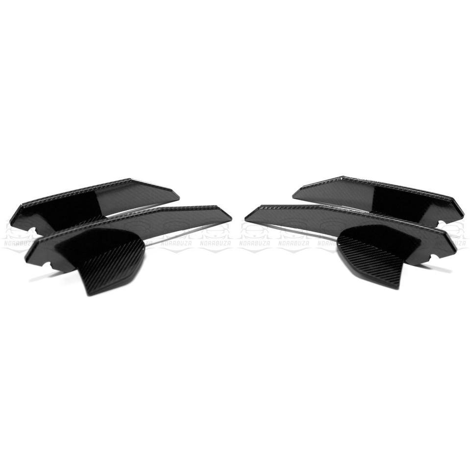 Devil's Claws Front Bumper Canards for Kia Stinger [Carbon Fiber ...