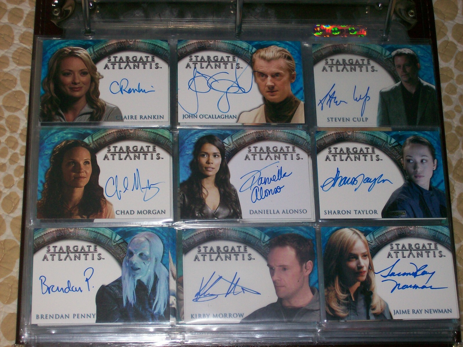 STARGATE ATLANTIS: Autograph: Jaime Ray Newman as Lt Laura Cadman | eBay