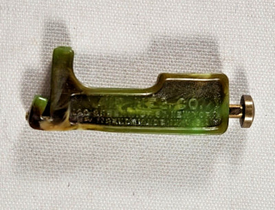 Vintage Antique Needle Threader Green Plastic Sewing AID MFG Co | eBay