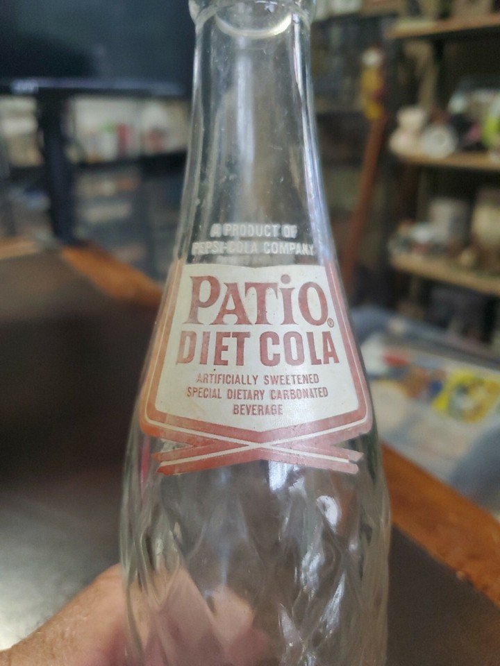 Rare Pepsi-Cola Patio Diet Cola Soda Bottle | eBay