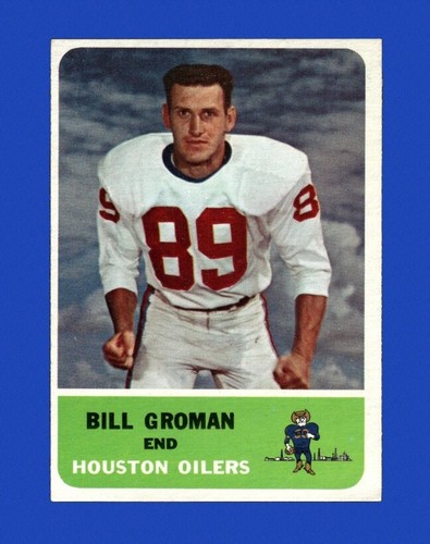 1962 Fleer Set-Break # 49 Bill Groman EX-EXMINT *GMCARDS* | eBay