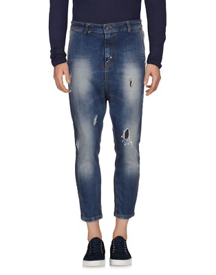 BERNA ITALIA Cropped Jeans Tg 46 -50% SALE pantaloni trousers pant made ...